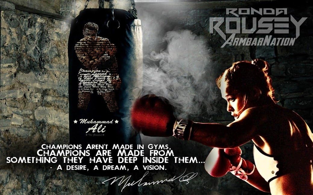 Amazon.com: Ronda Rousey poster 40 inch x 24 inch / 21 inch x 13 inch ...