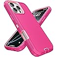 Amazon.com: Jelanry Case for iPhone 16 Pro Max 5G 6.9-inch, Heavy Duty Rugged & Dual-Layer ...