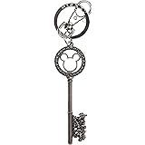 Amazon.com: Disney Gold Master Key with Gem Beads Pewter Key Ring ...