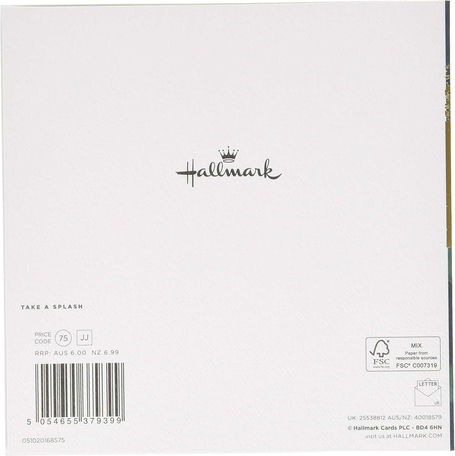 40th Birthday Card from Hallmark – Classic Text Based Design – BigaMart