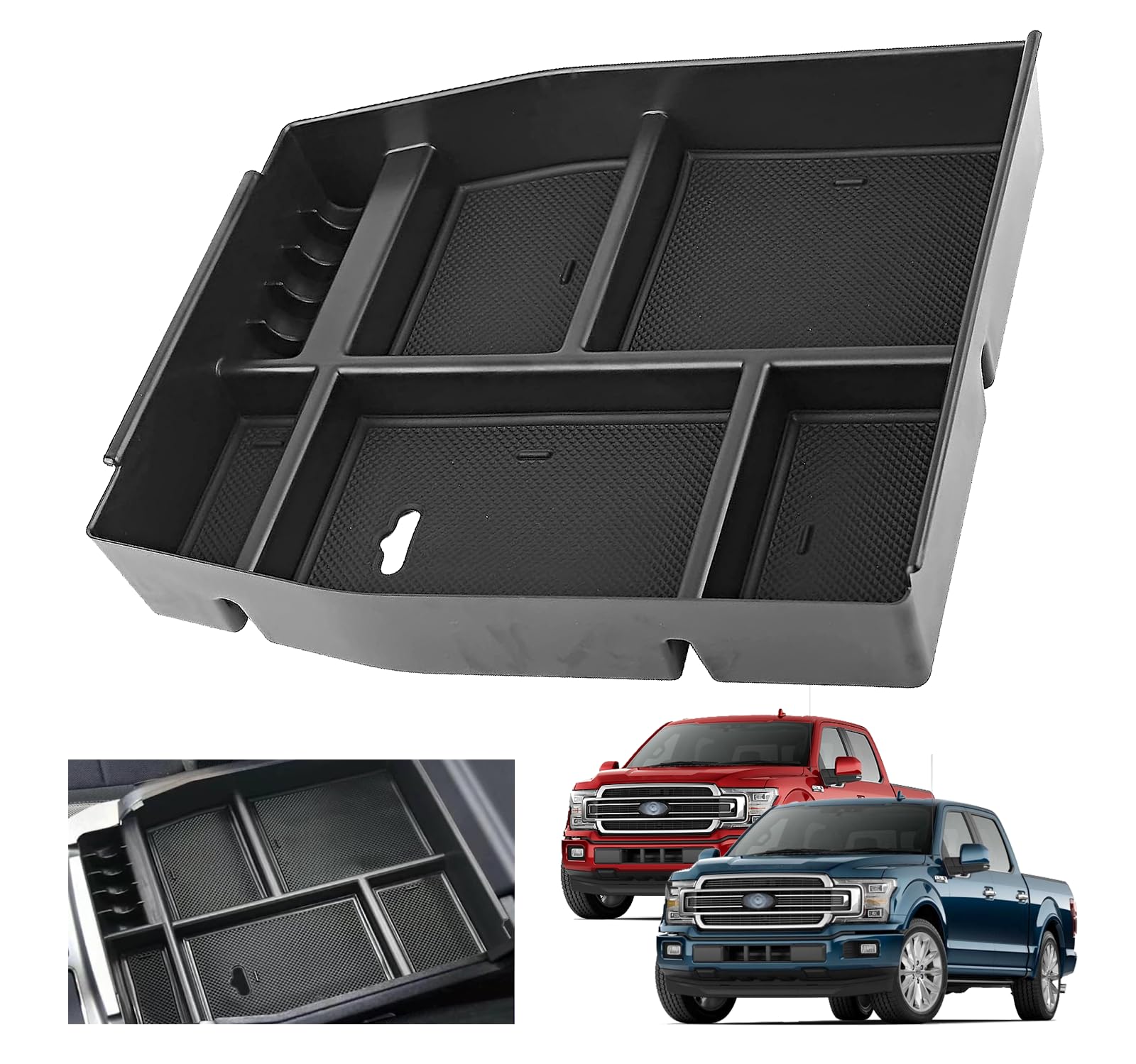 XXCIWP 2018 F150 Console Tray Center Console Organizer Tray for 2015 ...