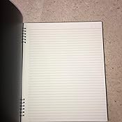 Amazon.com : Oxford Stone Paper Notebook, 8-1/2" x 11", Blue Cover, 60 ...