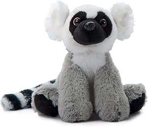 Amazon.com: The Petting Zoo Ringtail Lemur Stuffed Animal, Gifts for ...