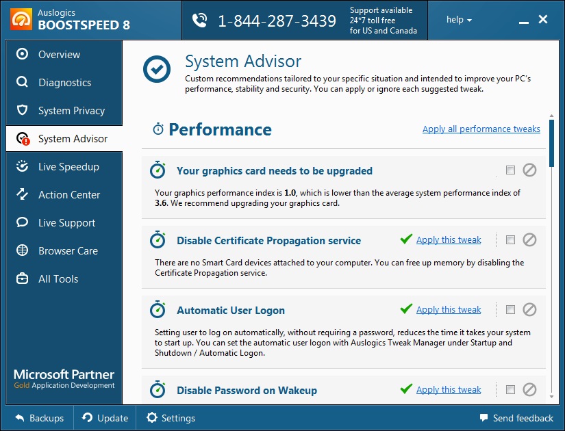 Auslogics Boostspeed