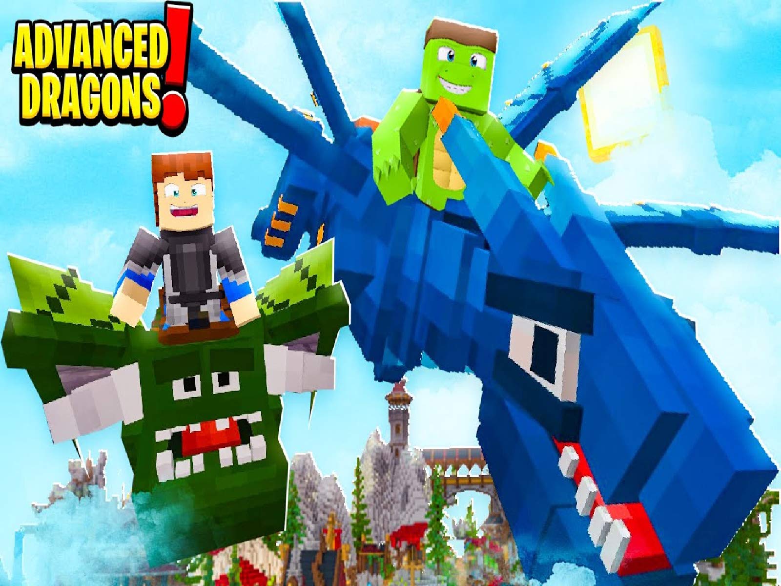 Watch Clip: Tiny Turtle Minecraft Dragons | Prime Video