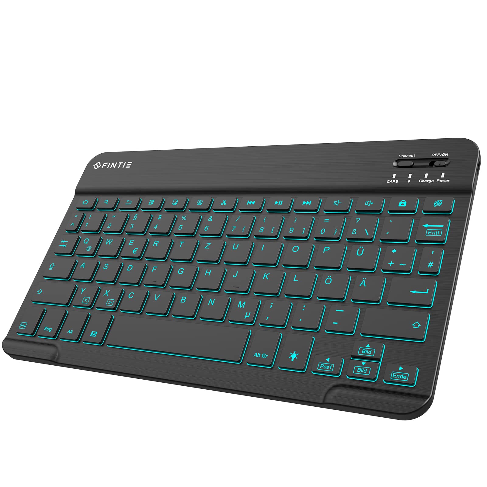 Mua Fintie Illuminated Tablet Keyboard (German Layout QWERTZ), 10 Inch ...