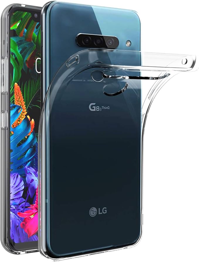 VGUARD Case Cover for LG G8s ThinQ, Transparent: Amazon.co.uk: Electronics