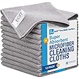 Amazon.com: 12" x 12" Buff Pro Multi-Surface Microfiber Cleaning Cloths ...