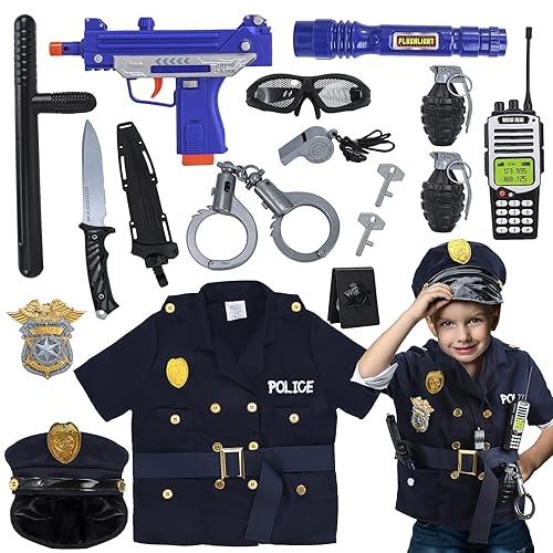 Cop Halloween Costumes For Kids Police Costume | Operation Home