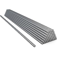 Amazon.com : Vodaland Iron Ground Rebar Stakes, Heavy Duty Rod Anchors ...