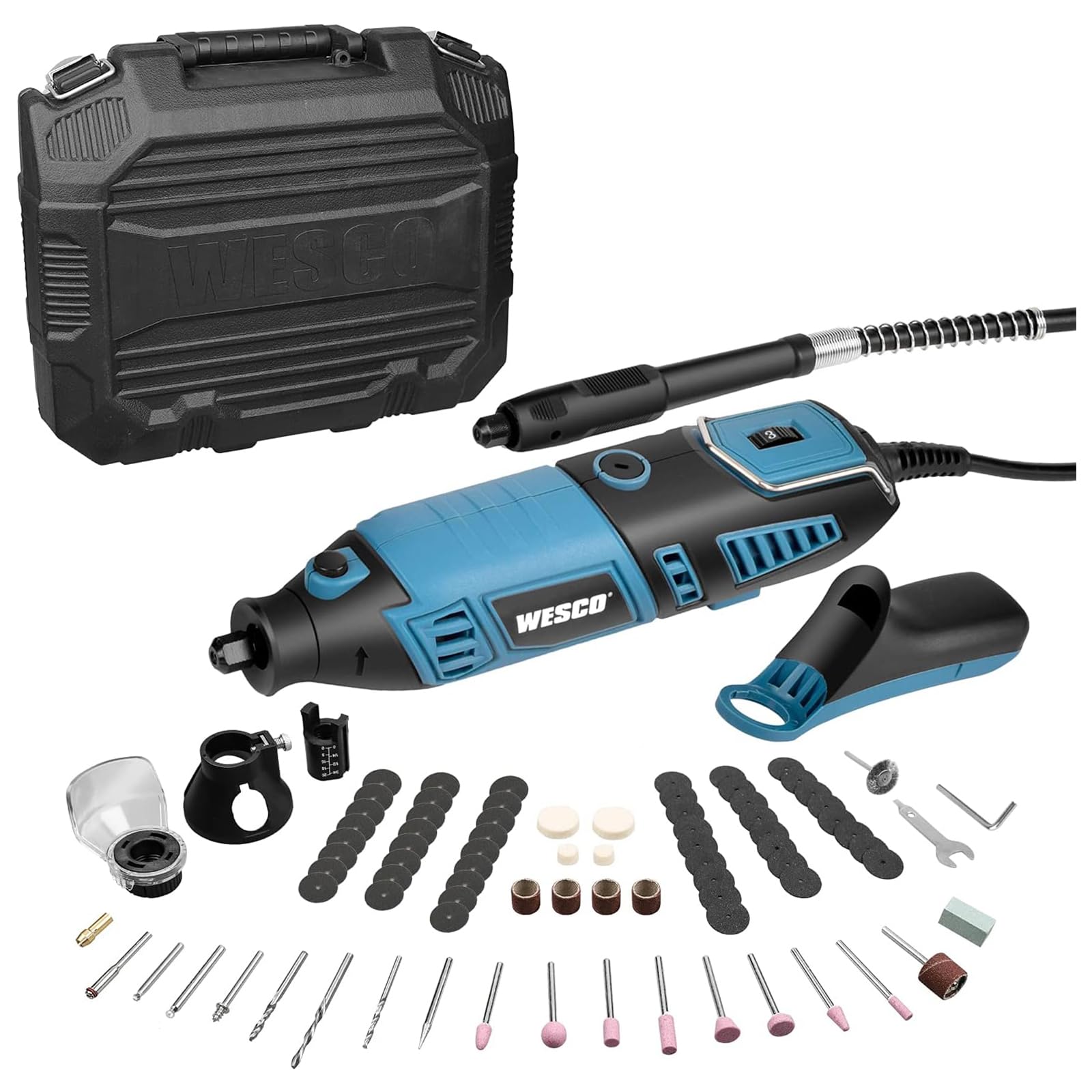 Mua WESCO Rotary Tool Kit, 7 Variable Speeds 8000-35000RPM,Flexible ...
