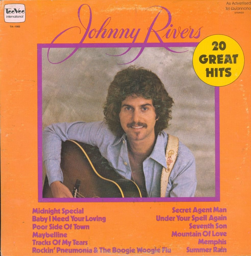 Johnny Rivers - Johnny Rivers - 20 Great Hits - Sunset - TA 1062 ...