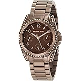 Michael Kors Women's MK5493 Blair Espresso Watch : Amazon.ca: Clothing ...