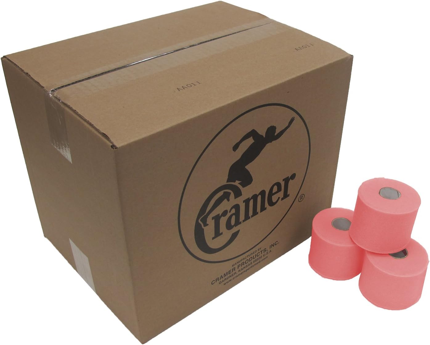 'Cramer Tape Underwrap, Bulk Case of 48 Rolls of Prewrap for Athletic ...