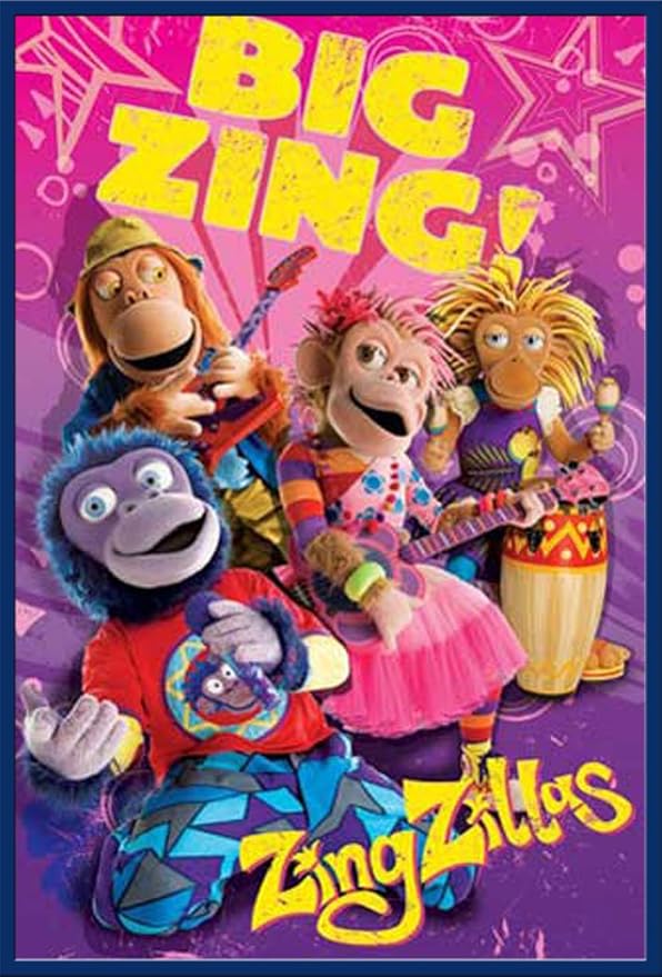 Zingzillas - Big Zing Pink - Filmposter Kino Movie TV-Serie ...