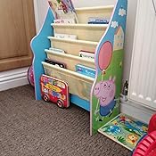 Peppa Pig Kids' Bookcase by HelloHome: Amazon.co.uk: Kitchen & Home