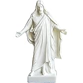 Amazon.com: One Moment In Time S36 3" Christus Statue White Cultured ...