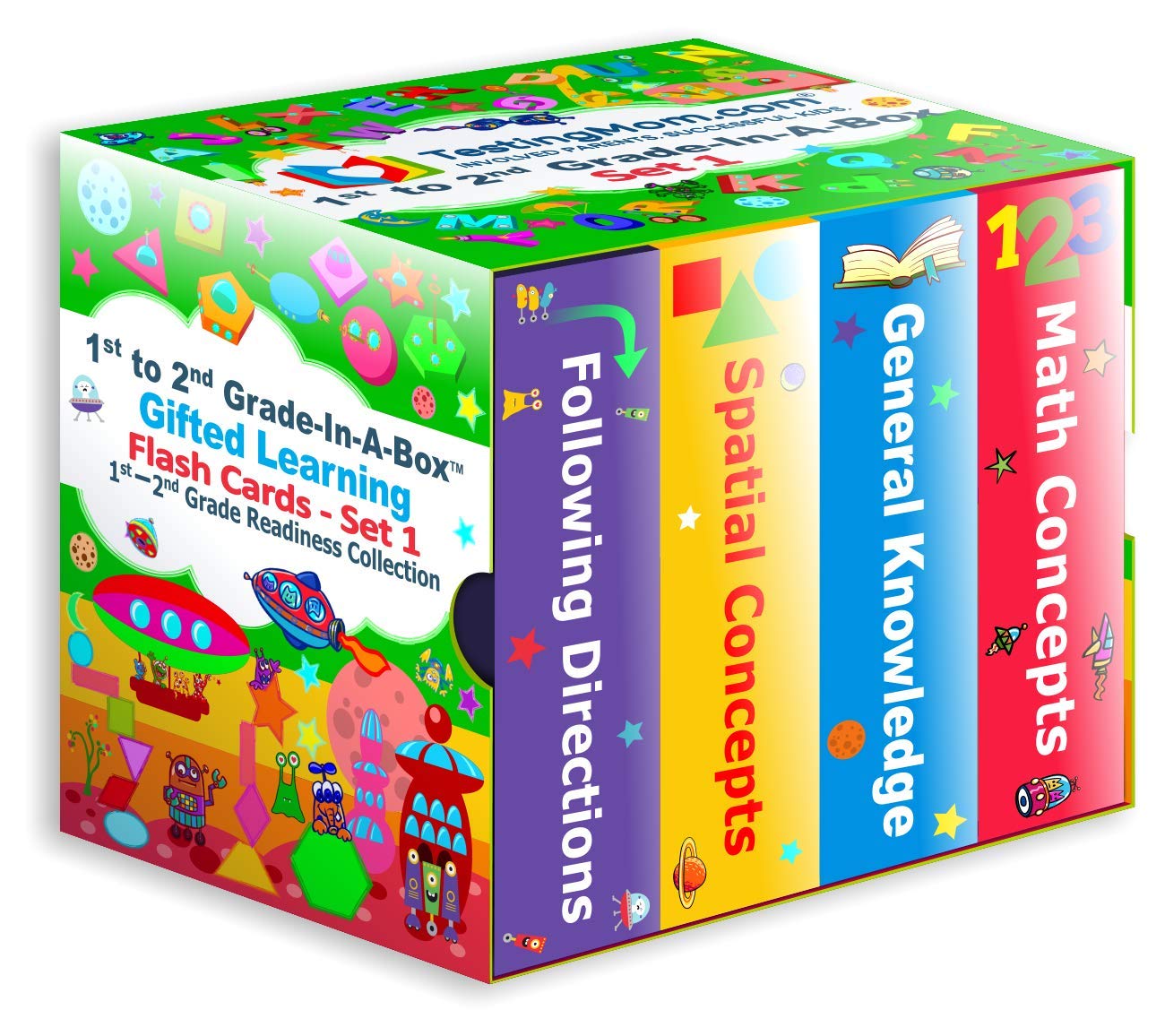 Mua Gifted Learning Flash Cards Bundle - Educational Flash Cards for 6 ...