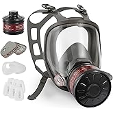 Amazon.com: AMZYXUAN Full Face Gas Mask, Gas Masks Survival Nuclear and ...
