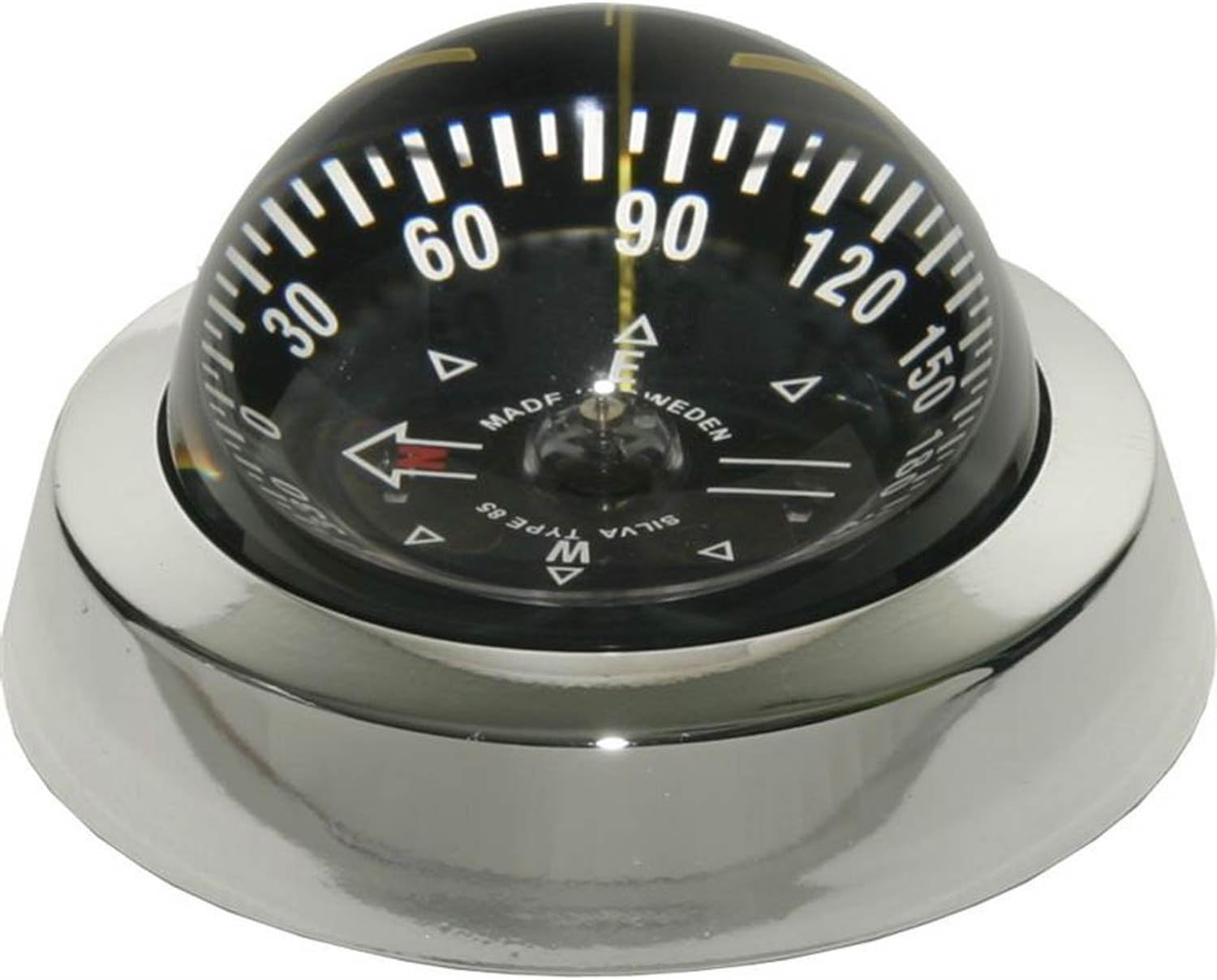Nexus Garmin (Silva) 85E Sailing Compass - Chrome Flush Mount ...