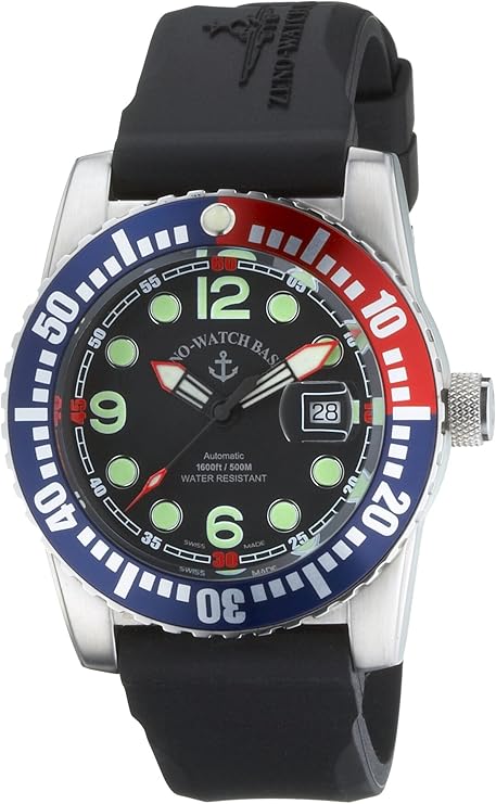 Zeno Watch Basel Men's Automatic Watch Airplane Diver Automatic 6349-3 ...