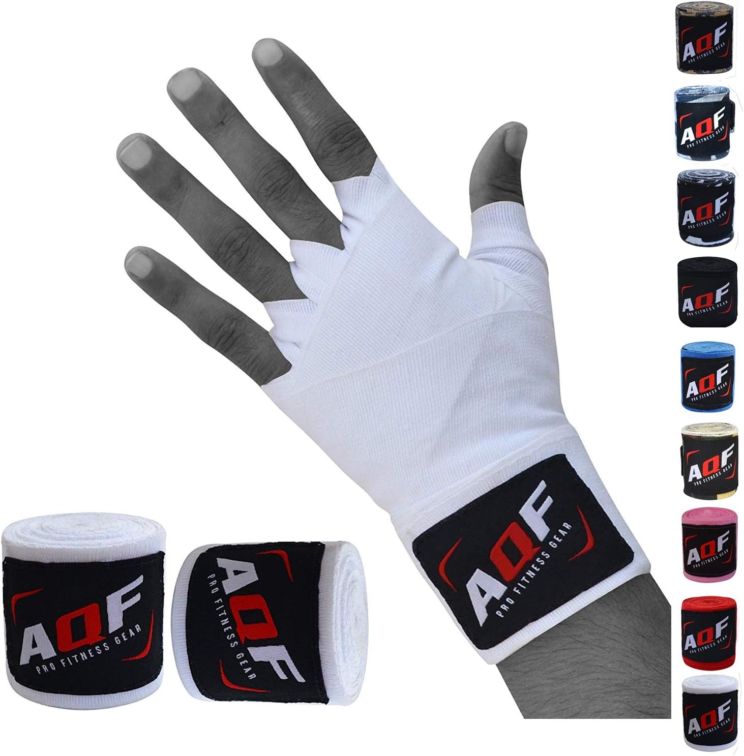 AQF Vendas Boxeo con 4 Metros Eslora Vendas Elasticas para Deportes De ...