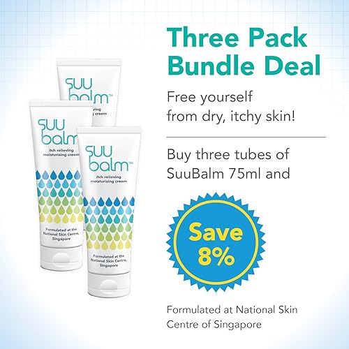 Suu Balm, Fast Itch Relieving Menthol Moisturiser, 75ml Tube: Amazon.co ...