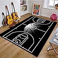 Amazon.com: Osimiccp Basketball Rug for Bedroom Size 3'x5',Non-Slip ...