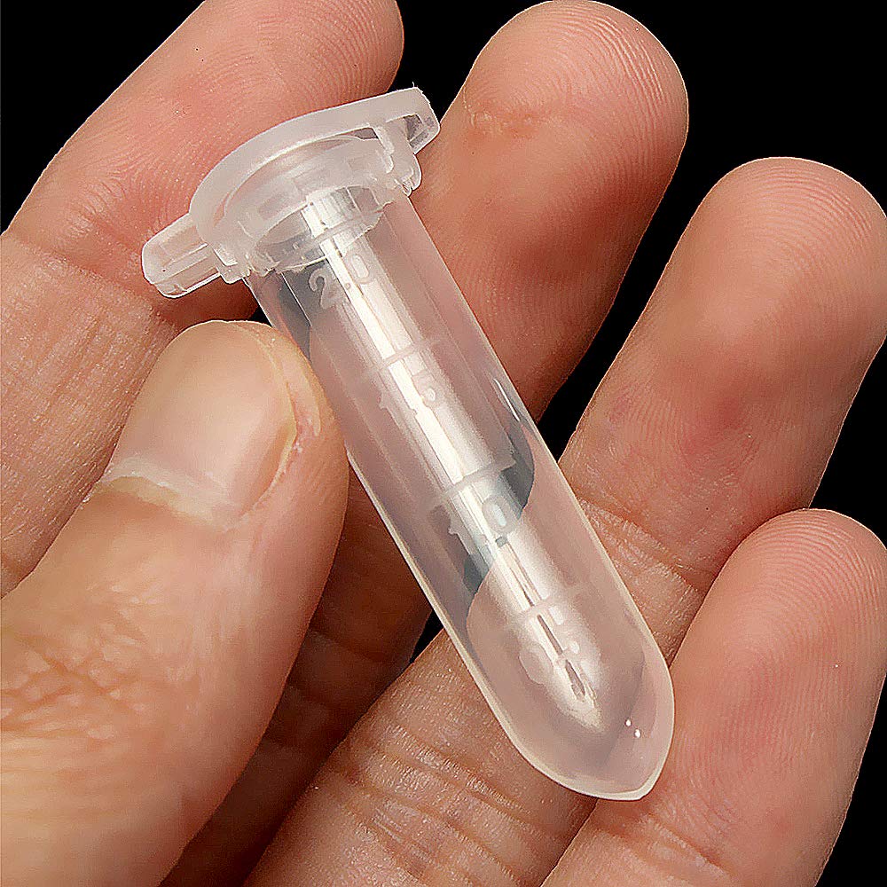 Gurxi 500 Pieces 2ml Tubes Test Tubes Plastic Tubes 2ml 2ml Plastic Ep ...