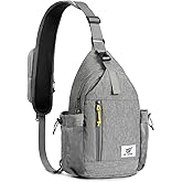 Amazon.com: SKYSPER Sling Bag RFID Anti-Theft Crossbody Bag Recycled ...