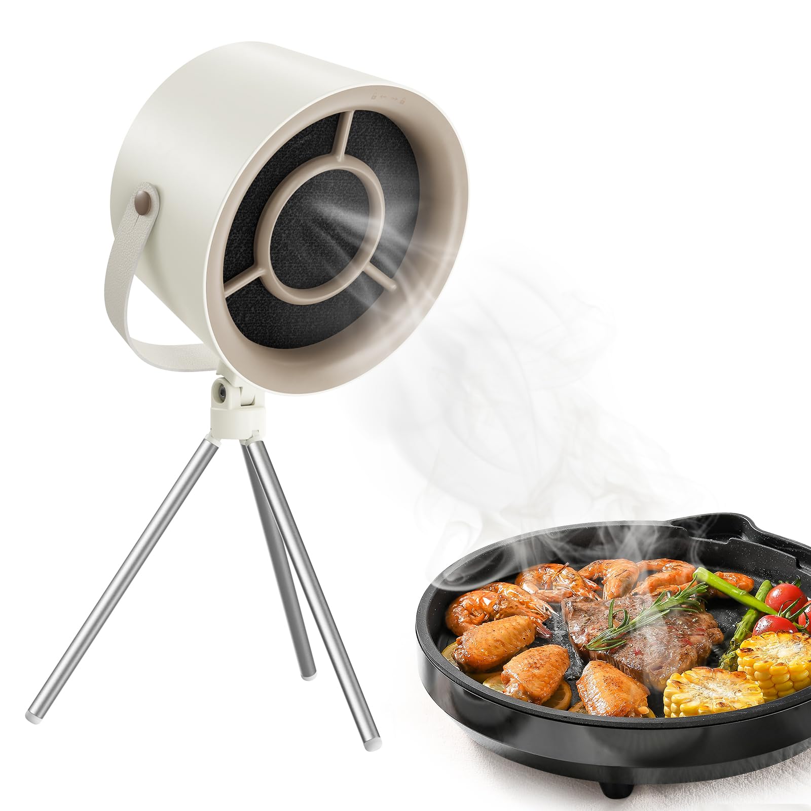 Portable Range Hood, Kitchen Exhaust Fan, Desktop Range Hood for ...