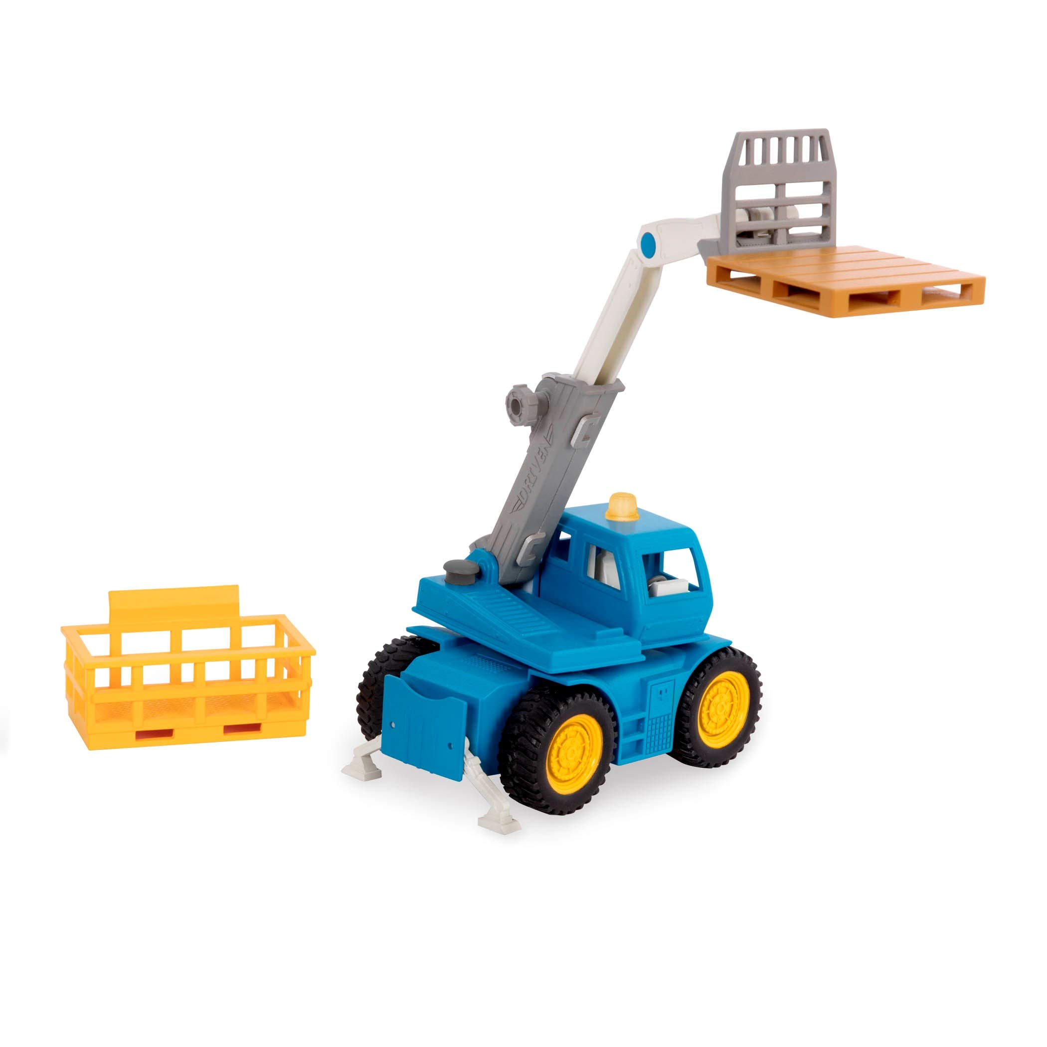 Mua Driven by Battat – Micro 1/124 Scale – Telehandler Forklift Toy ...