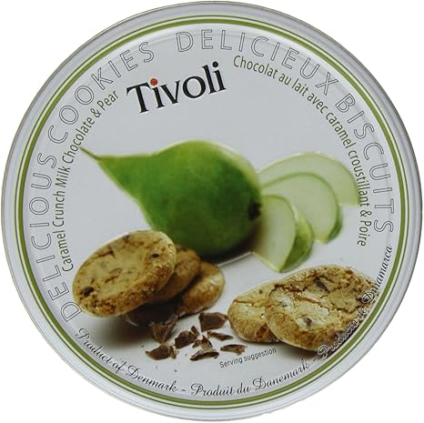 Tivoli Delicious Cookies Caramel Crunch Milk Chocolate and Pear 150 g ...