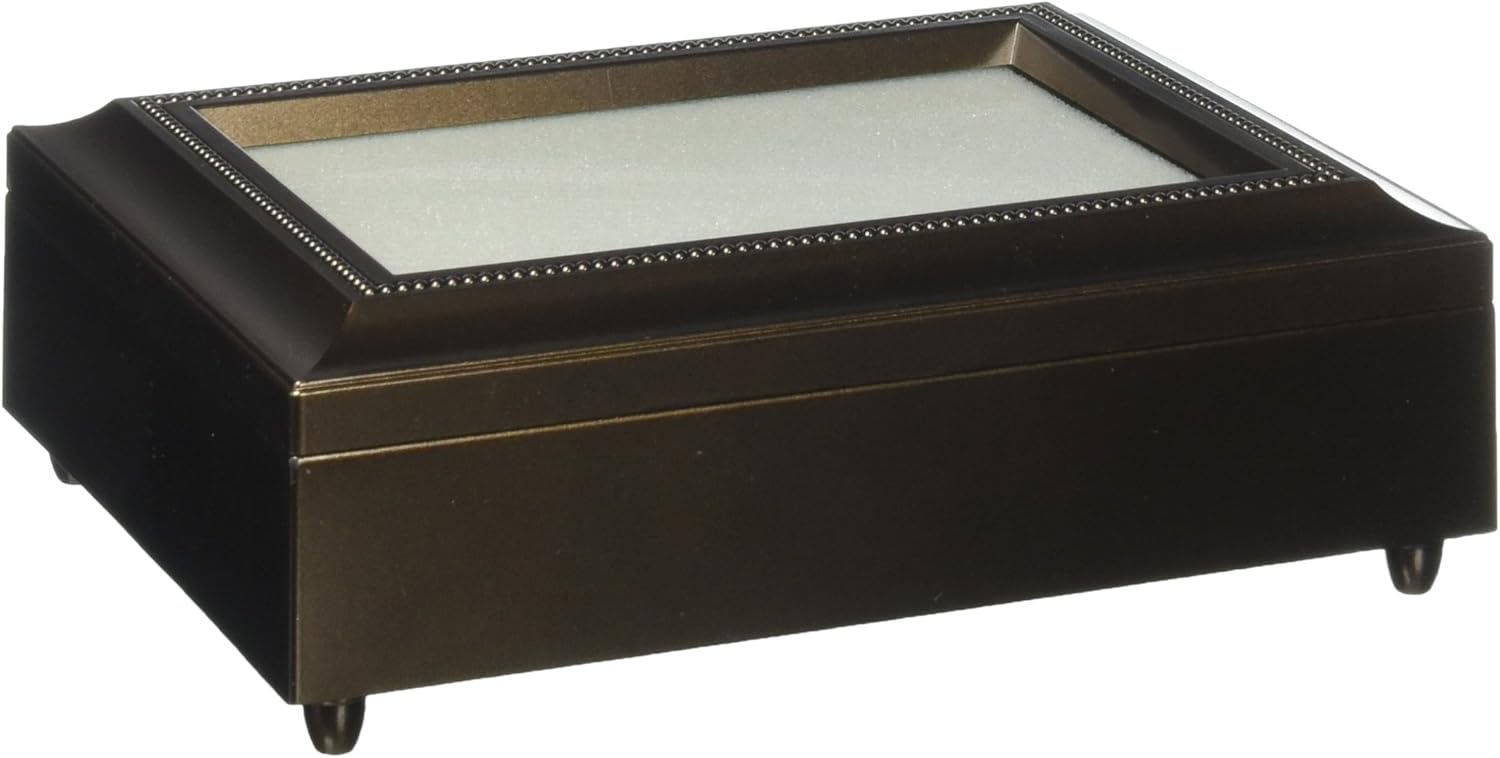 Amazon.com: Carson Home Accents Large Bronze Music Box Plays ...