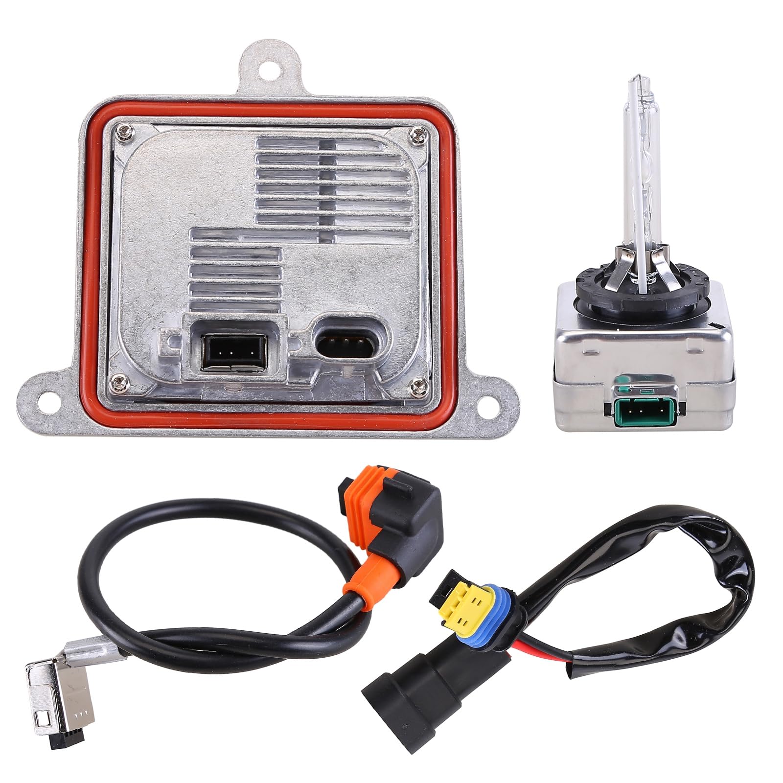 Slakerbe HID Headlight Ballast W/D3S Bulb, Xenon Headlight Ballast ...