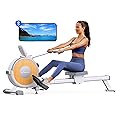 MERACH Rowing Machine with App, 16 Levels of Magnetic Resistance ...