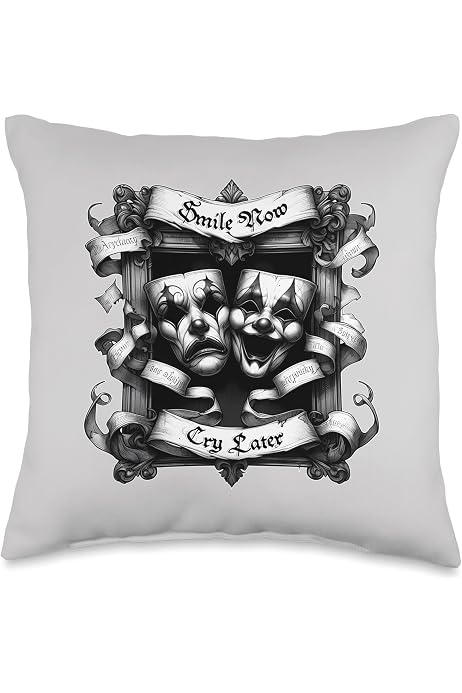 Triste Klovner Cholos Amazon.com: SMILE NOW CRY LATER Retro Gothic