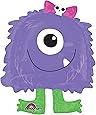 Amazon.com: Anagram 22" Purple Monster Airwalker Buddie Foil Balloon ...