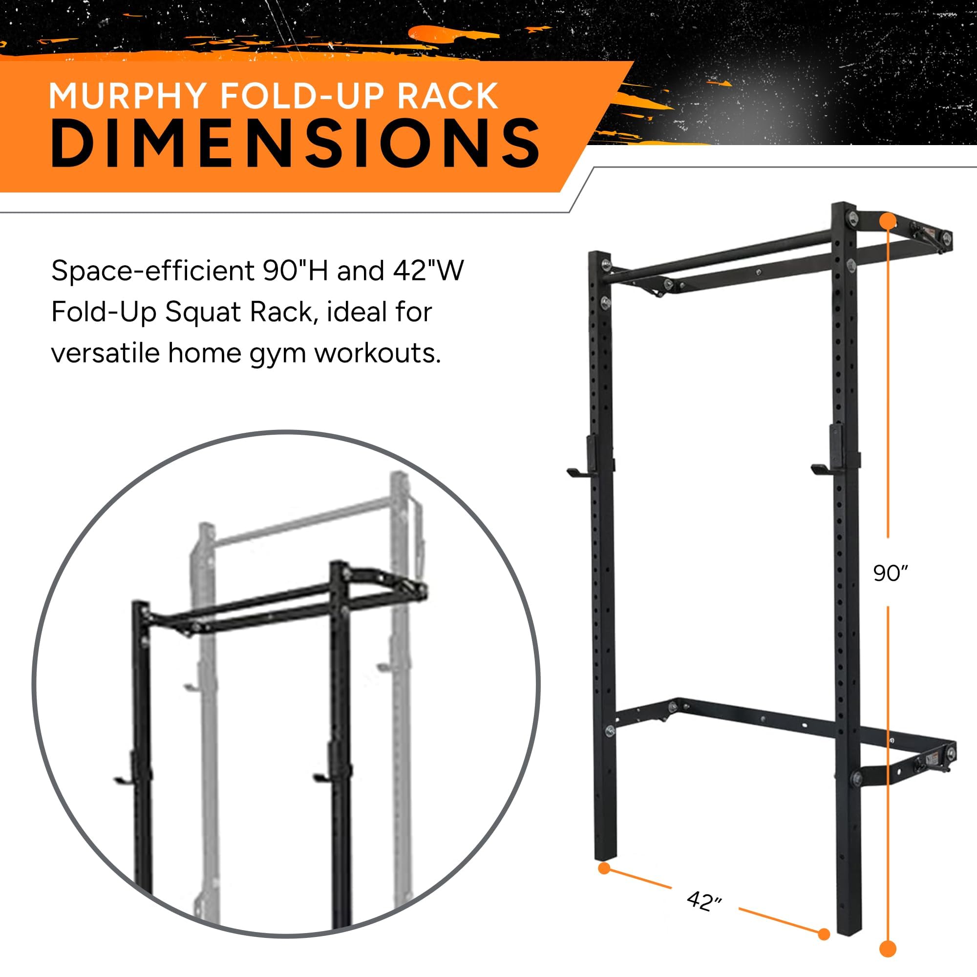 Mua PRx Performance Murphy Foldable Squat Rack with Space-Saving Pull ...