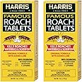 Amazon.com : Harris Roach Tablets, Boric Acid Roach Killer with Lure ...