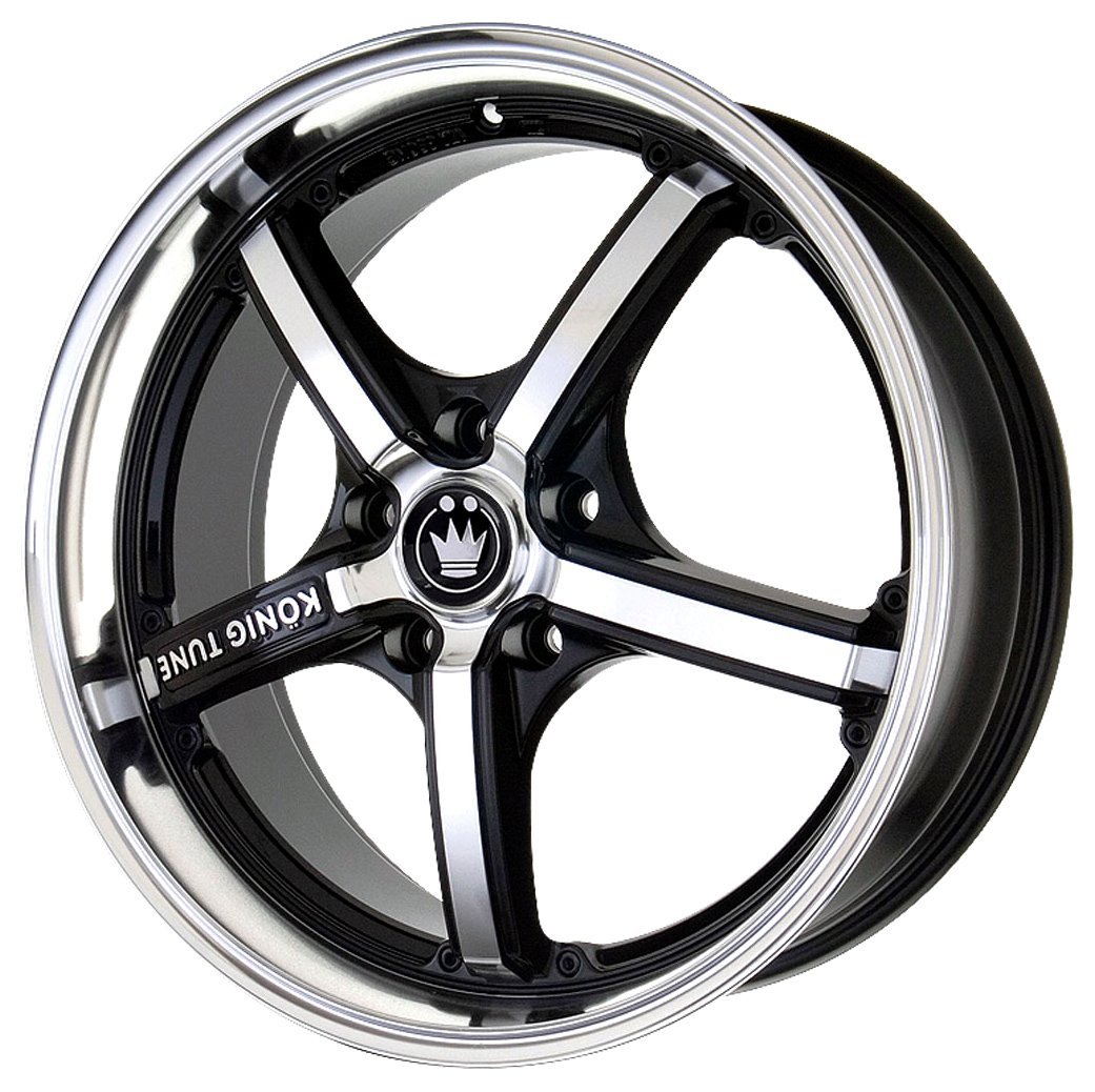 Amazon.com: Konig K Tune Black - 17 X 7 Inch Wheel: Automotive