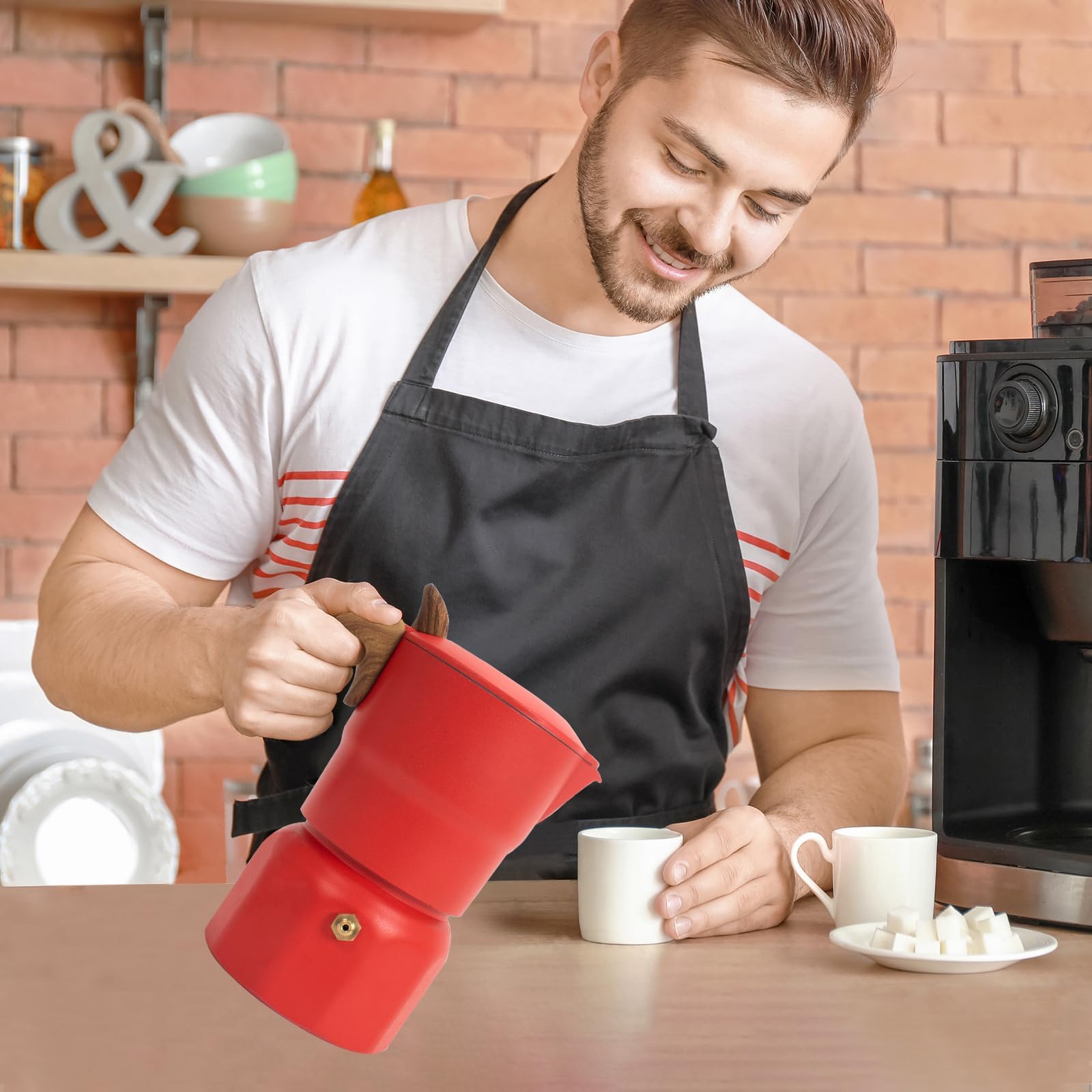 Mua LAOION Stovetop Espresso Maker and Coffee Maker, Classic Italian ...