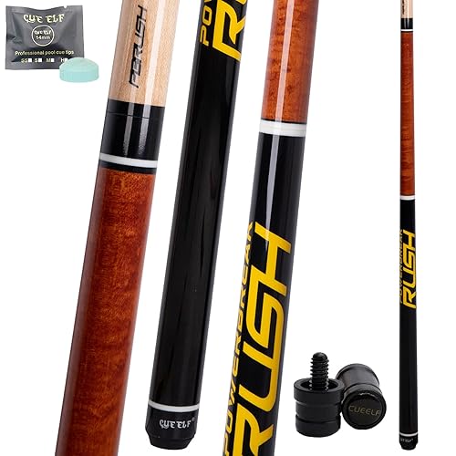 CUEELF Heavy Hitter Jump Break Pool Cue 20oz 21oz 22oz 23oz 3-Piece ...