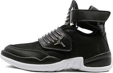 NIKE Mens Jordan Generation 23, Black/Black-White-Metallic Gold, 14 D(M ...