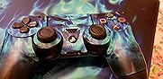 Amazon.com: PS4 Slim Skins - Decals for PS4 Controller Playstation 4 ...