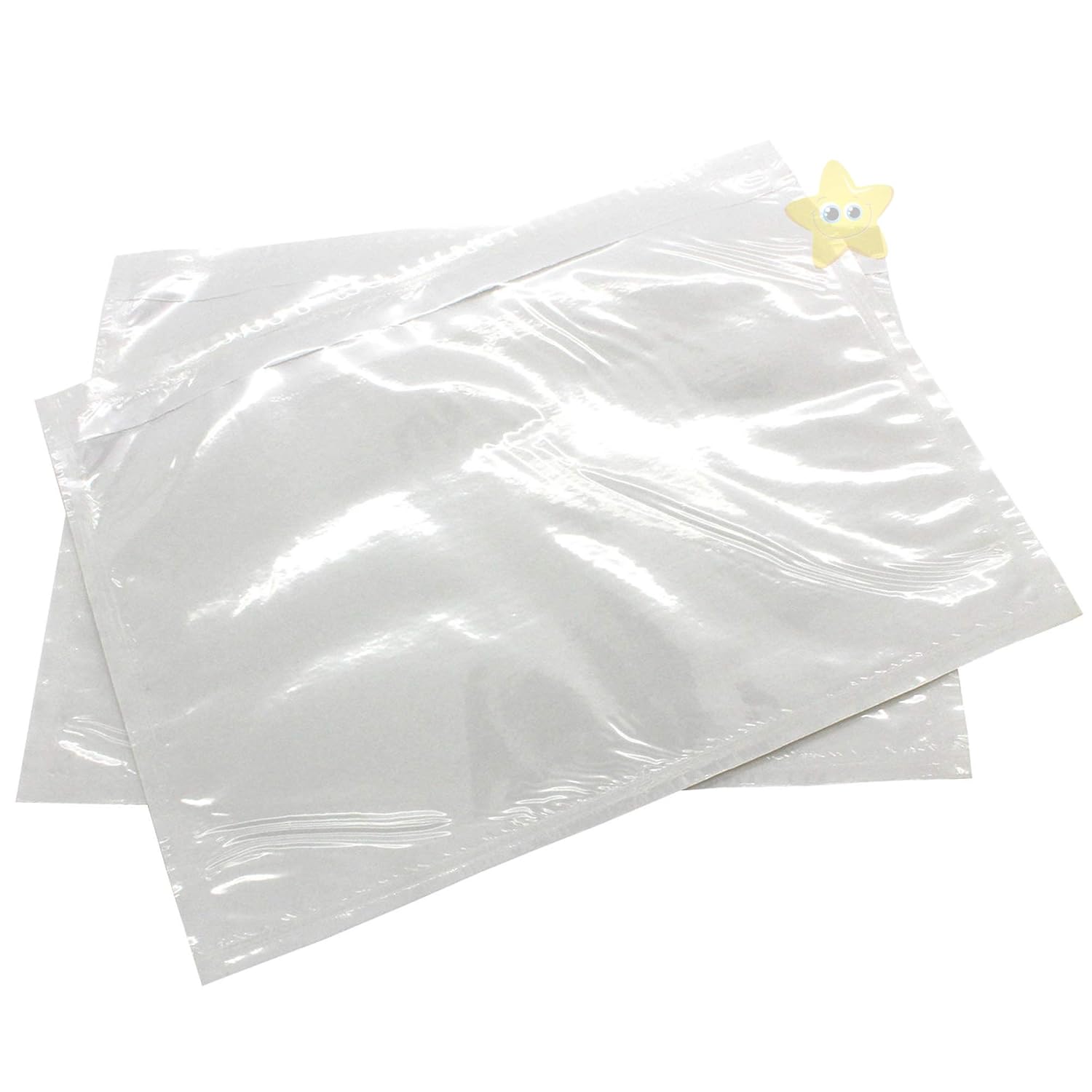 Document Enclosed Plain A6 Self Adhesive Clear Plastic Postal Mailing ...