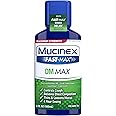 Amazon.com: Mucinex DM Max Liquid Cough & Cold Medicine For Adults ...