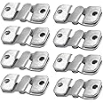 Flush Mount Bracket with Screws 8 Sets Hanging Buckle Kit, Interlocking ...