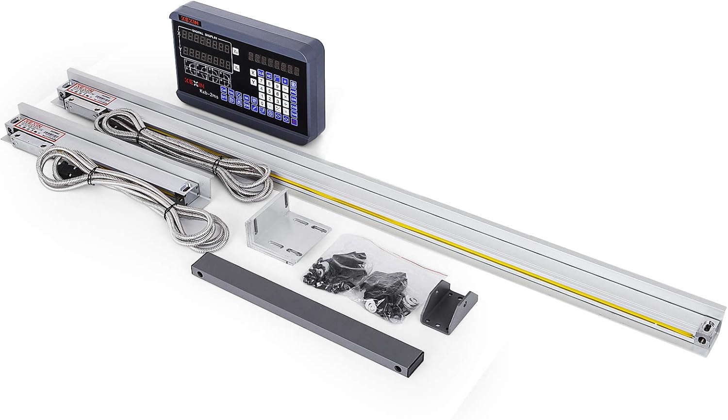 OldFe 2 Achsen Digitalanzeige Linear Scale Hochpräzise 220V ...