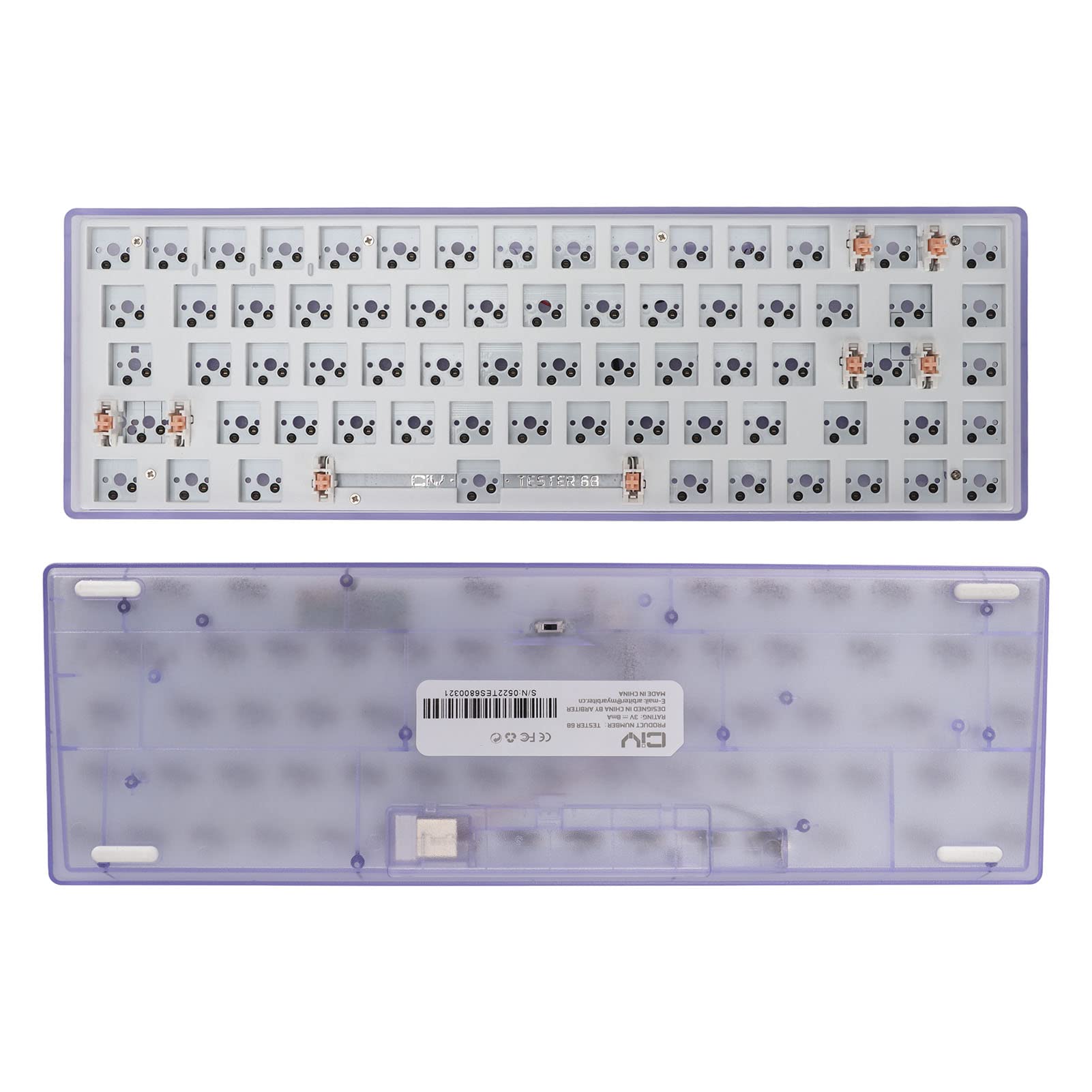 Mua VBESTLIFE 68 Keys Modular Mechanical Keyboard, Wired Gaming ...